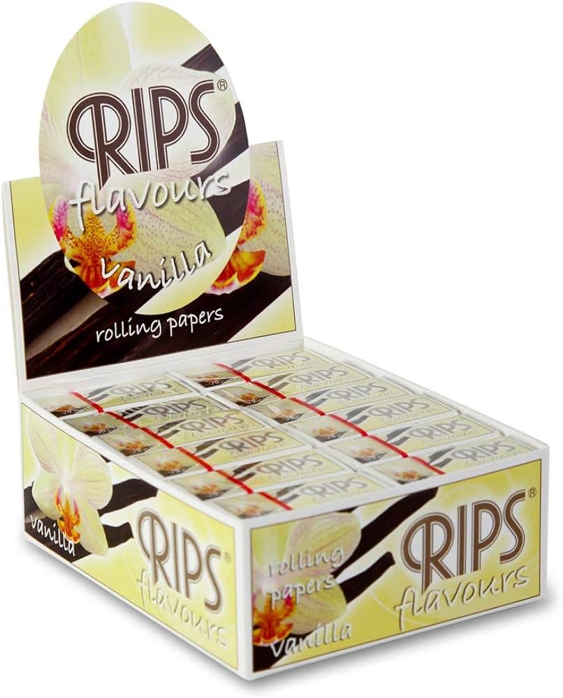 RIPS flavours VANILLA Rolling Papers – Badori Trading